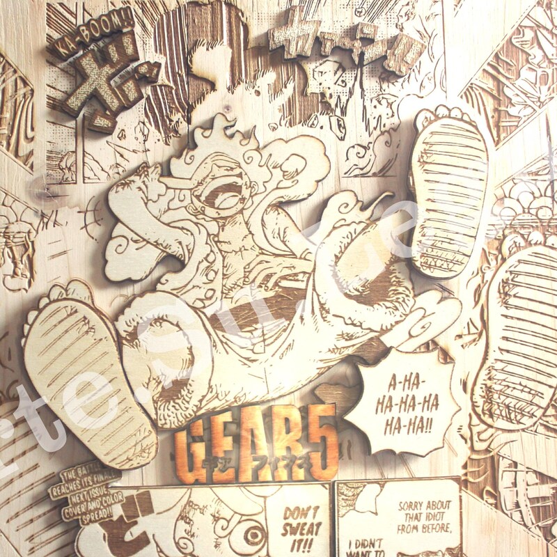 One Piece Manga Scene - Etsy