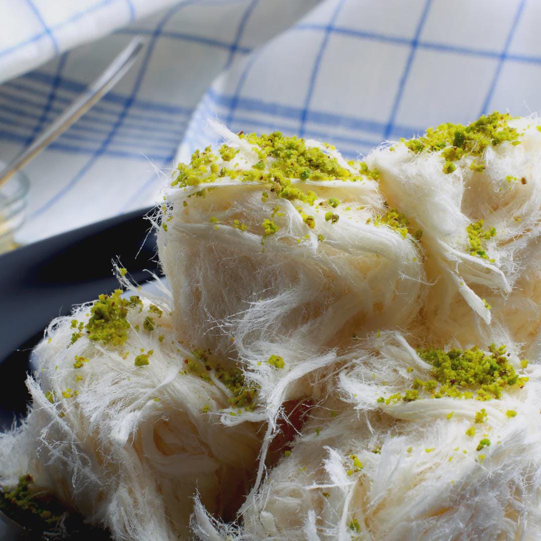 Pistachio Turkish Cotton Candy – Traditional Pişmaniye Halva (250g) - Etsy