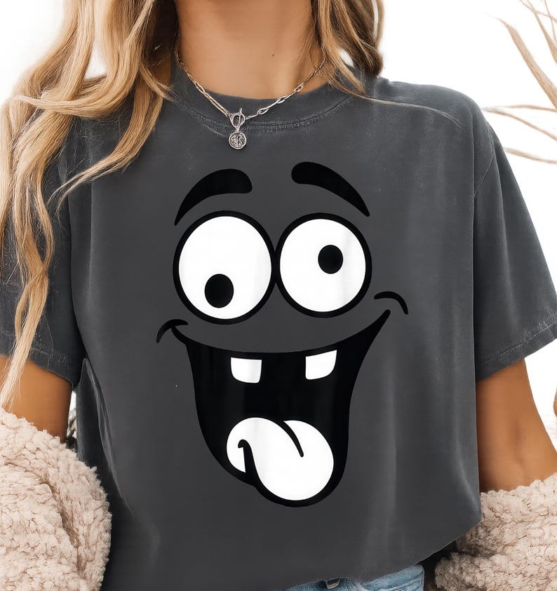 Funny Face Png, Goofy Tongue Out Expression Design, Cute Cartoon ...
