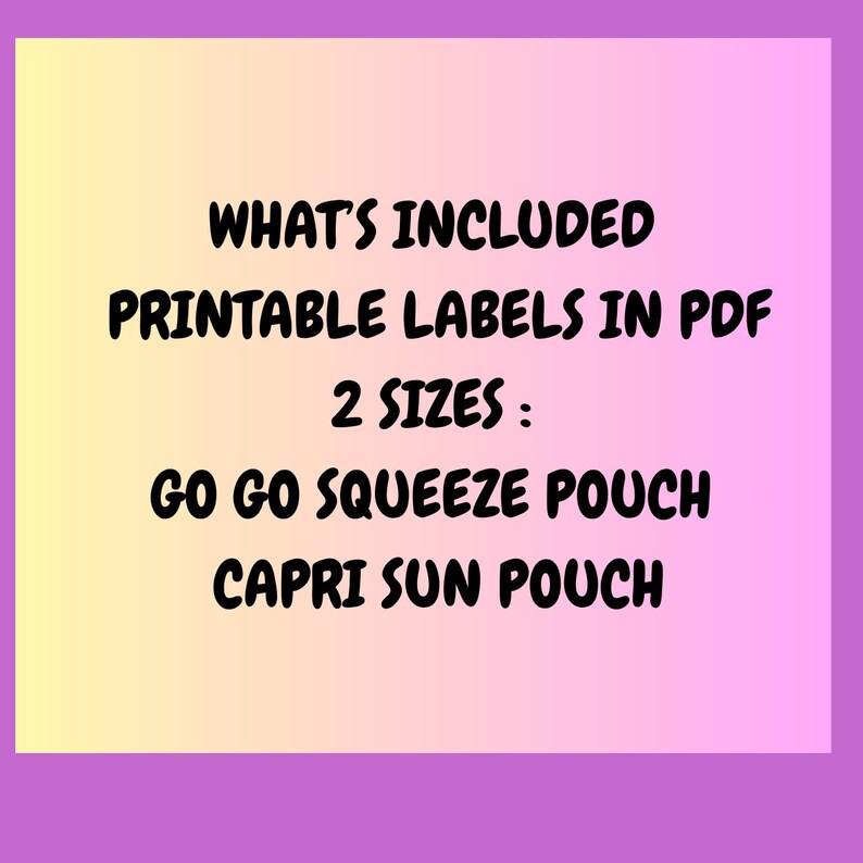 Saja Boys Kpop Party Juice Pouch Labels, Caprisun, Gogo Squeez (digital ...