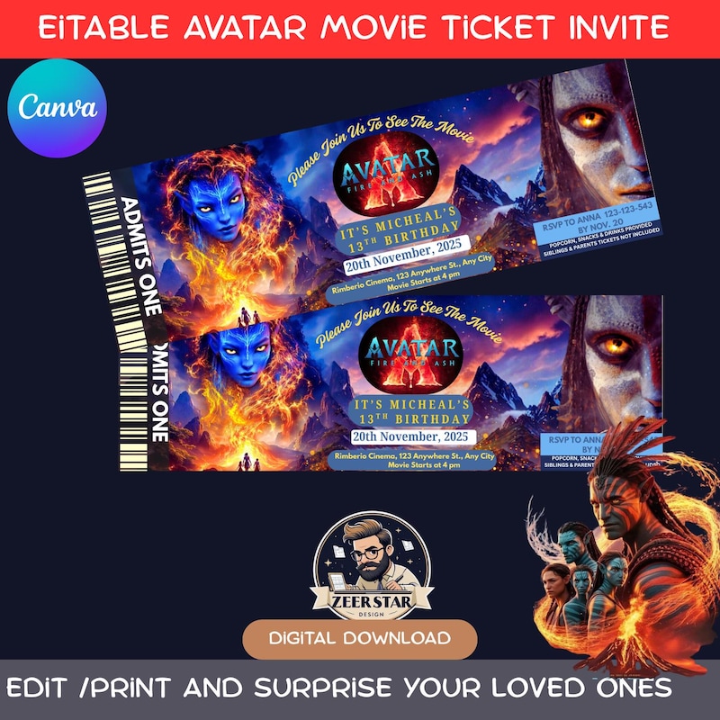 Avatar Movie - Etsy UK