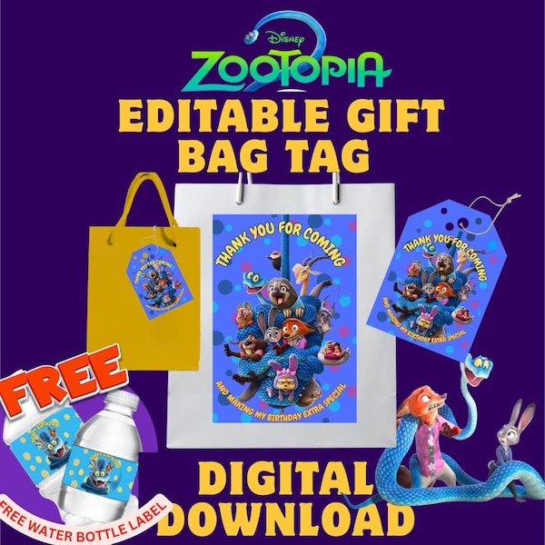 Zootopia Stickers - Etsy