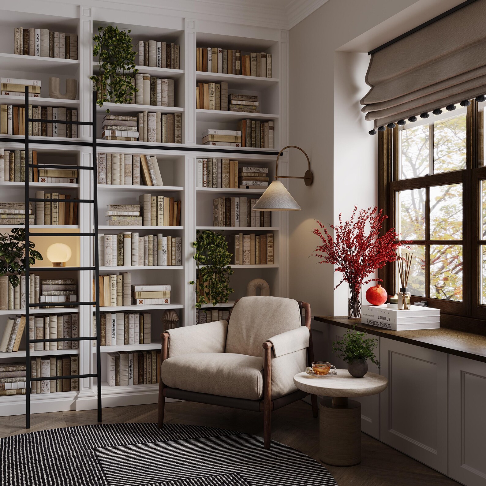 Reading Nook Guide PDF | Cozy Corner 3D Room Layout, Interior ...