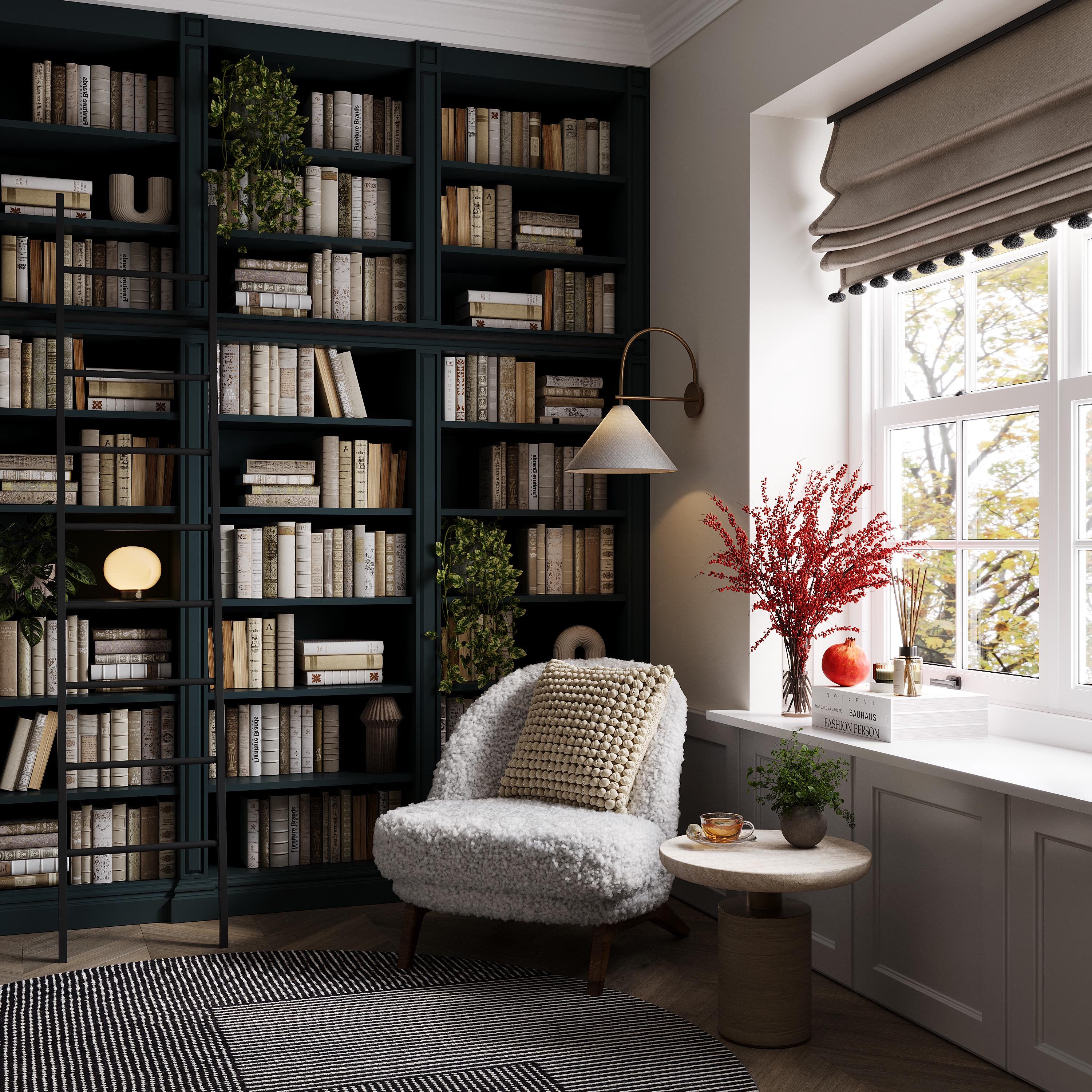 Reading Nook Guide PDF | Cozy Corner 3D Room Layout, Interior ...