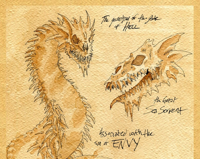 Princes of Hell: LEVIATHAN Mini Poster 11x17 - Etsy