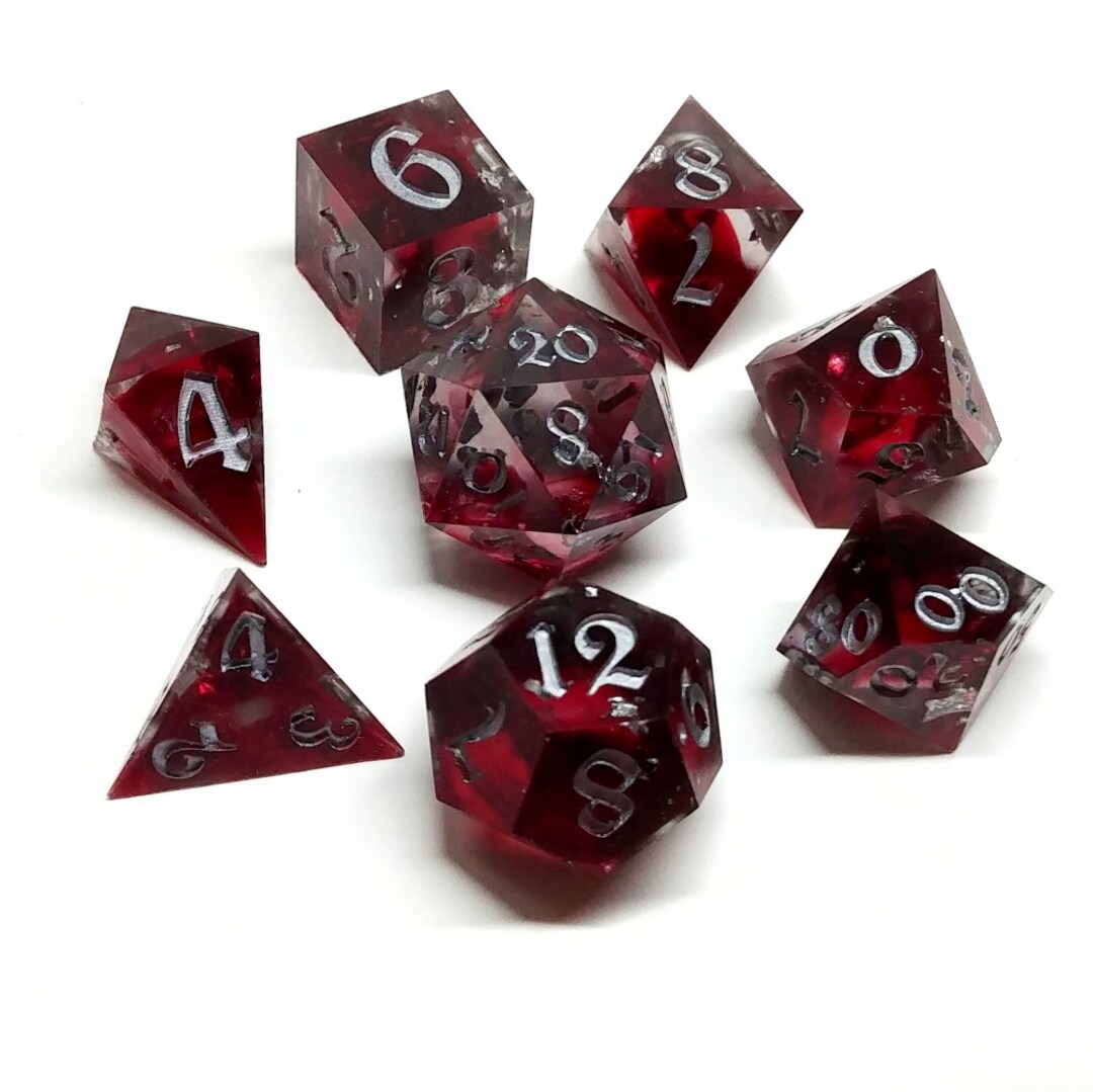 Agony Handmade Dice Set for Dnd - Etsy