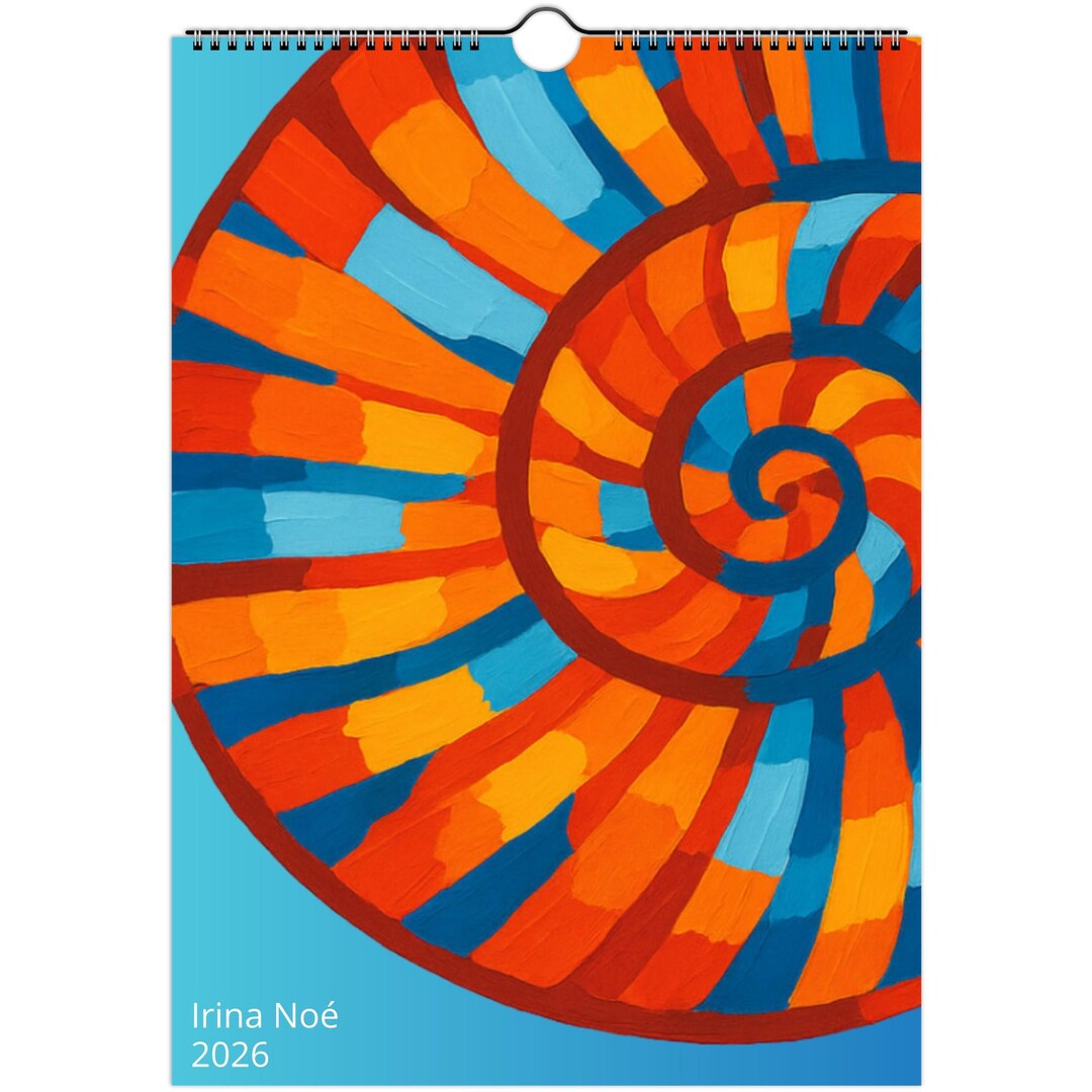 Wall Calendar 2026 – Irina Noé Art Collection, Monstera, Teddy Bear ...