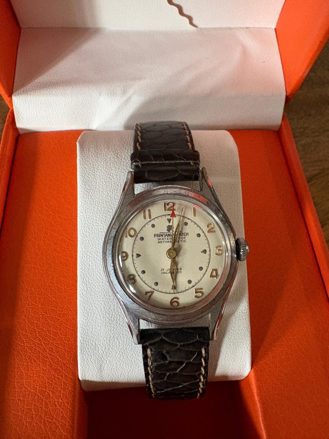 Vintage Swiss Men's Watch 1950s | Printania Manual Wind | ETA 1080 ...