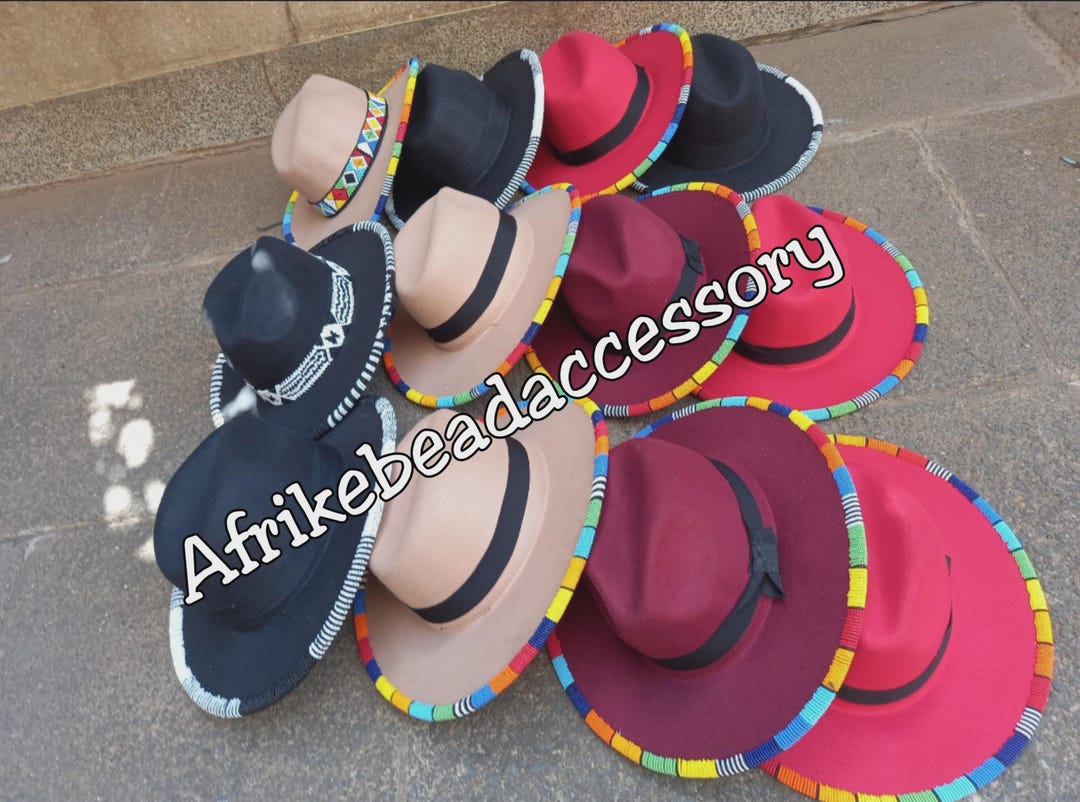 Female Cowboy Summer Hats, Handmade Brim Fedora, Wholesale Beaded ...