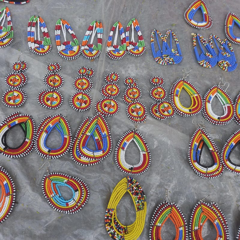 Maasai Earrings - Etsy