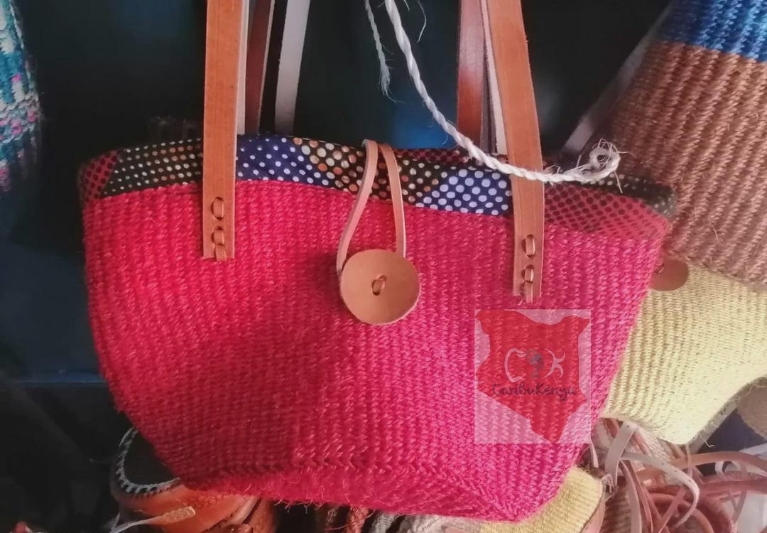 Sisal Bags, Kenyan Handbags, Ankara Handbags, Handmade Bags, Hand Woven ...