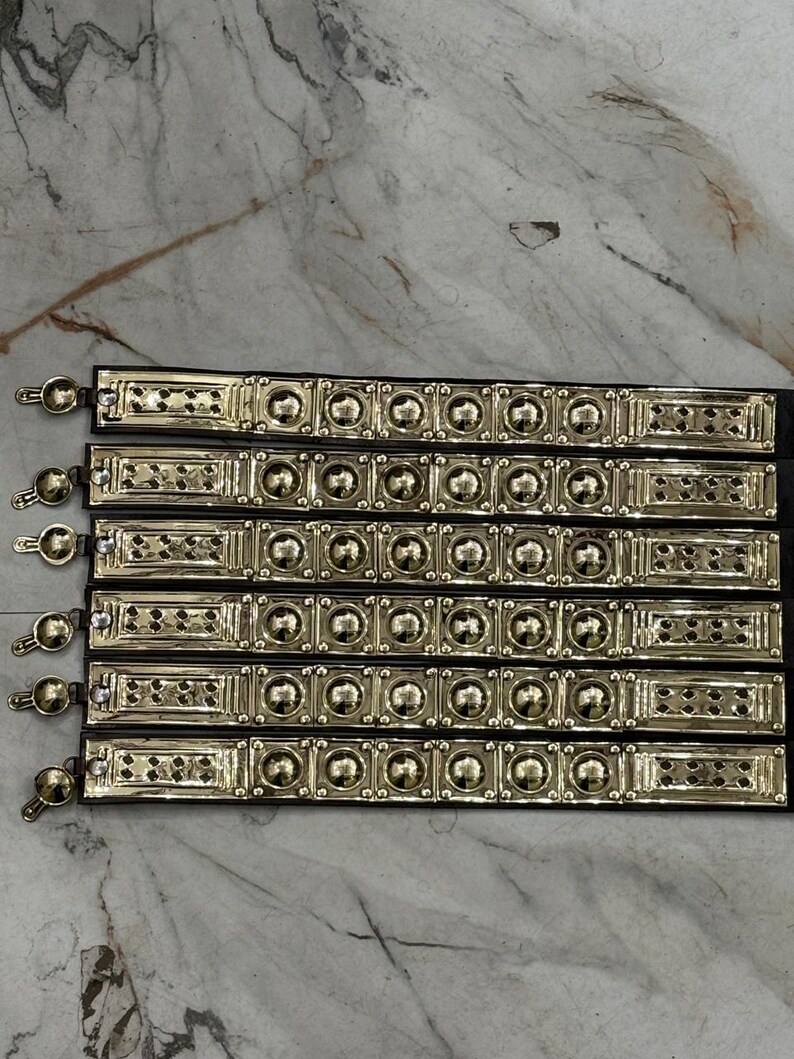 Handmade Black Leather Roman Centurion Apron Belt Brass Fittings LARP ...