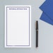 Mens Professional Notepads, From the Desk of Stationery Paper for ...