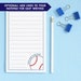 Baseball Notepad for Boys, Personalized Notepad Set, Sports Notepad Set ...