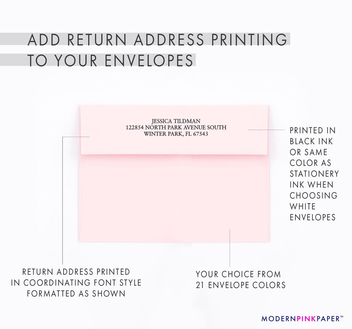Custom Change of Address Announcements Cards With Watercolor Flowers ...