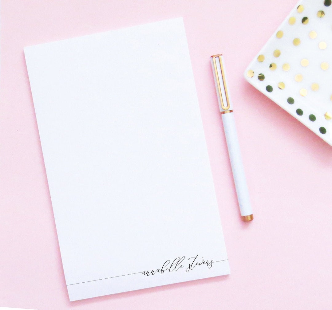 Personalized Notepads for Women Notepads Personalized Notepads for Mom ...