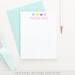 Girls Stationery Set // Personalized Stationery Set // Hearts ...