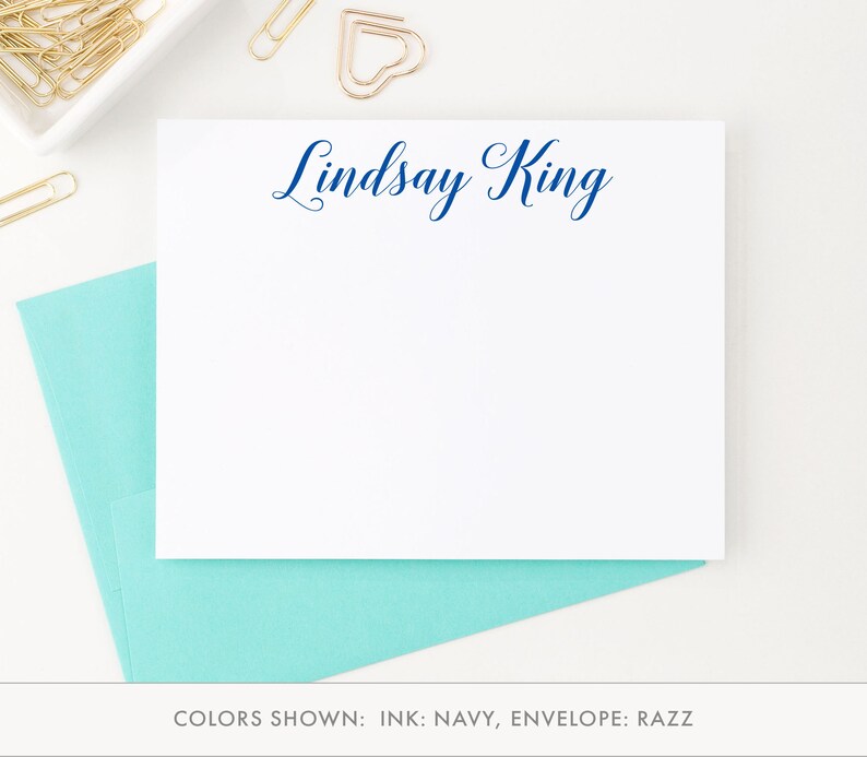 Women Personalized Stationery Set Adult Custom Stationary | Etsy