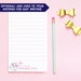 A Note From Notepad for Girls Personalized Stationary, Envelope and ...
