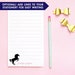 Stationary Personalized With Horses, Horse Stationery Set, Horse ...