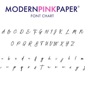 Classic Script Notepad for Women, Womens Modern Script Note Pad ...