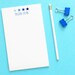 Personalized Star Stationery for Boys Personalized Note Pads With Stars ...