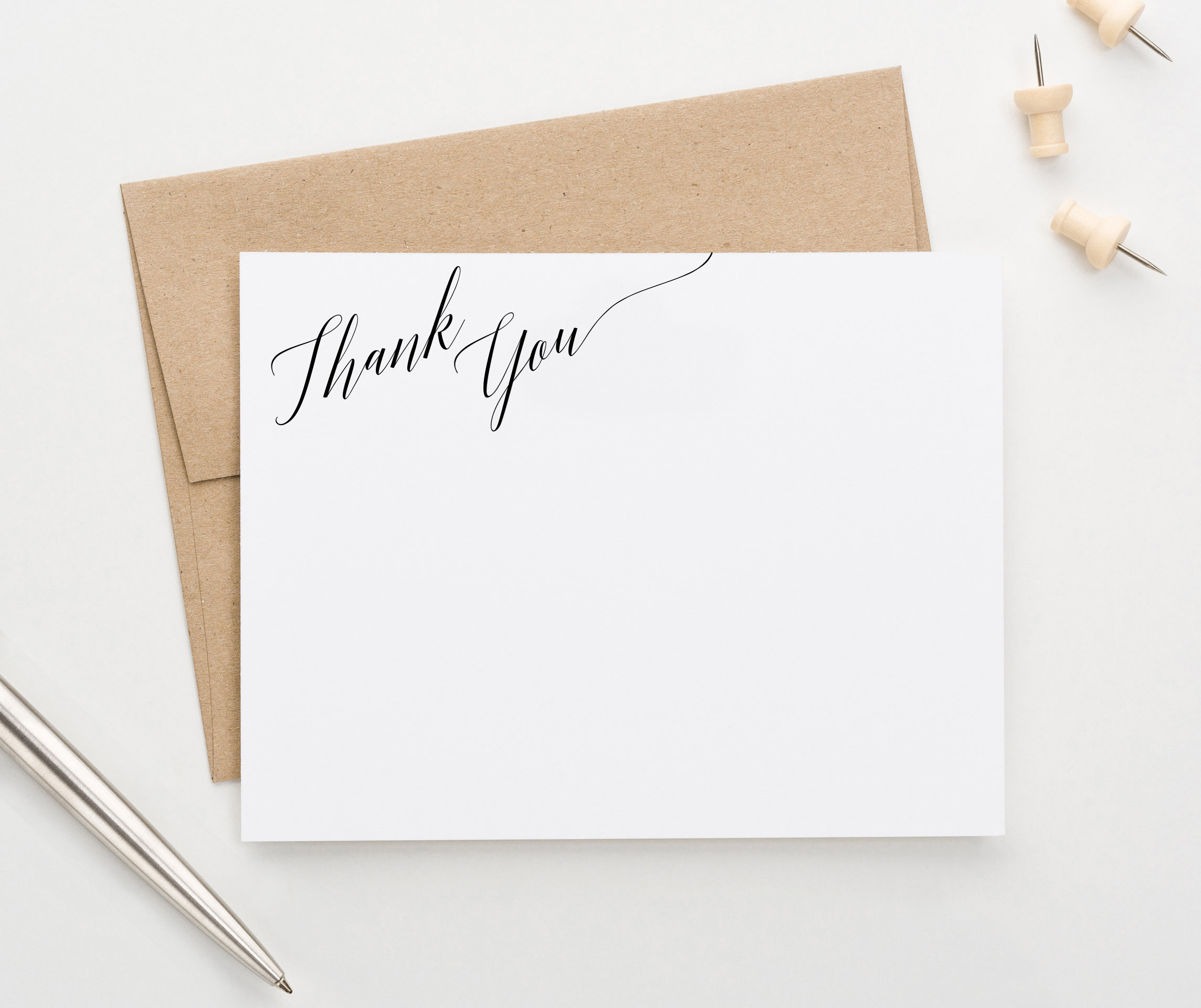 Modern Thank You Note Cards