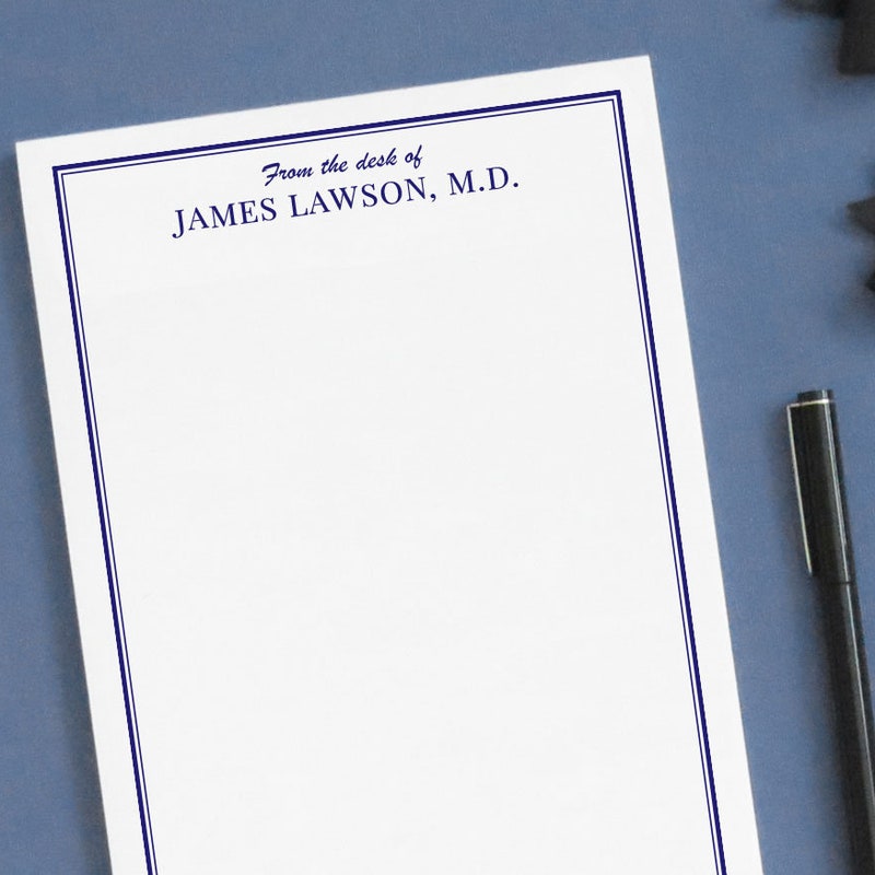 Men Custom Notepad - Etsy