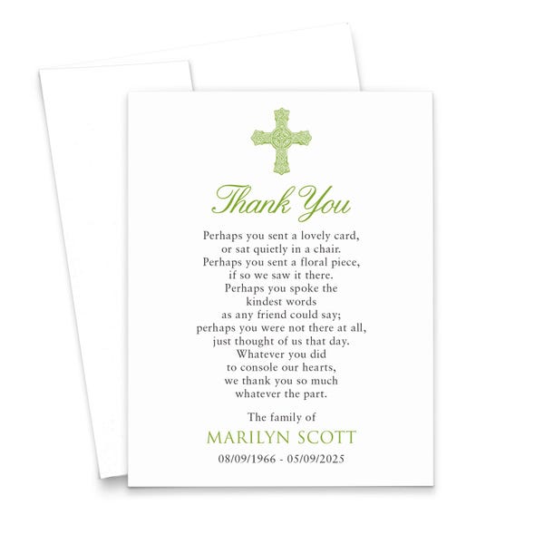 Irish Sympathy Card - Etsy