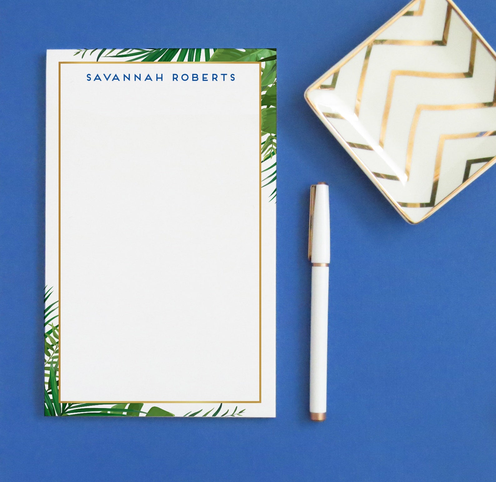 Palm Tree Notepads Personalized for Women Customized - Etsy
