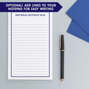 Personalized Notepad for Women Personalized Notepad for Men, Note Pads ...