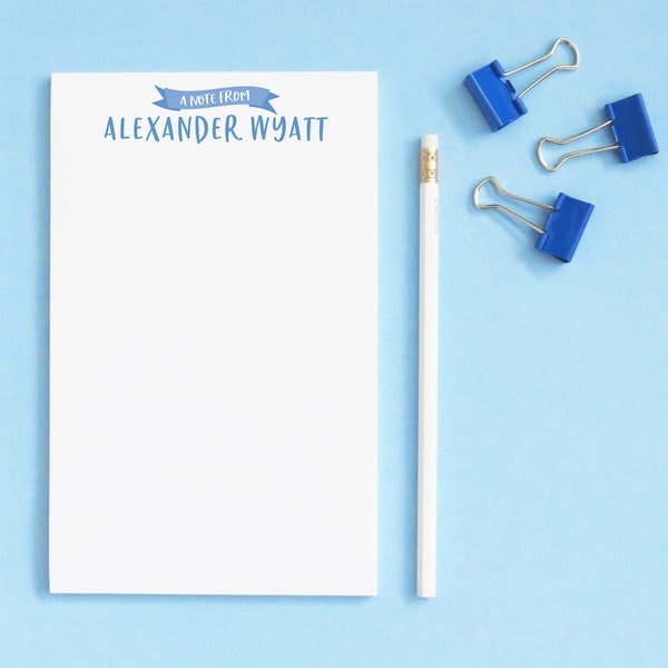 Custom Note Pads - Etsy