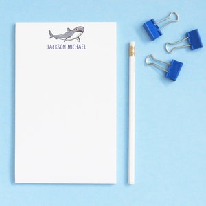 Shark Thank You Notes for Kids Personalized Stationary With Sharks ...