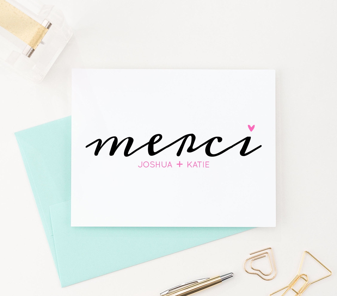 Merci Thank You In French