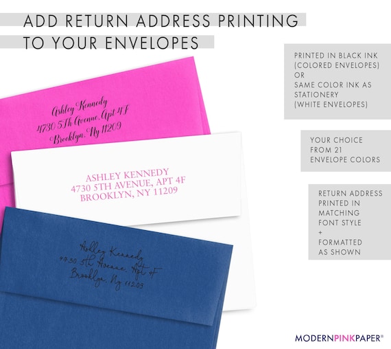 Where To Put Return Address