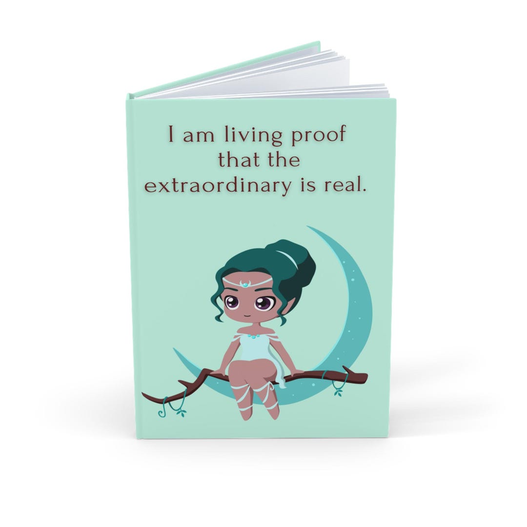 Extraordinary is Real, Magical Girl Hardcover Journal | Star Wand ...