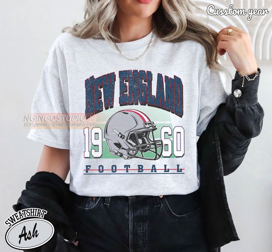 New England Football Vintage Style Sweatshirt, the Pats T-shirt ...