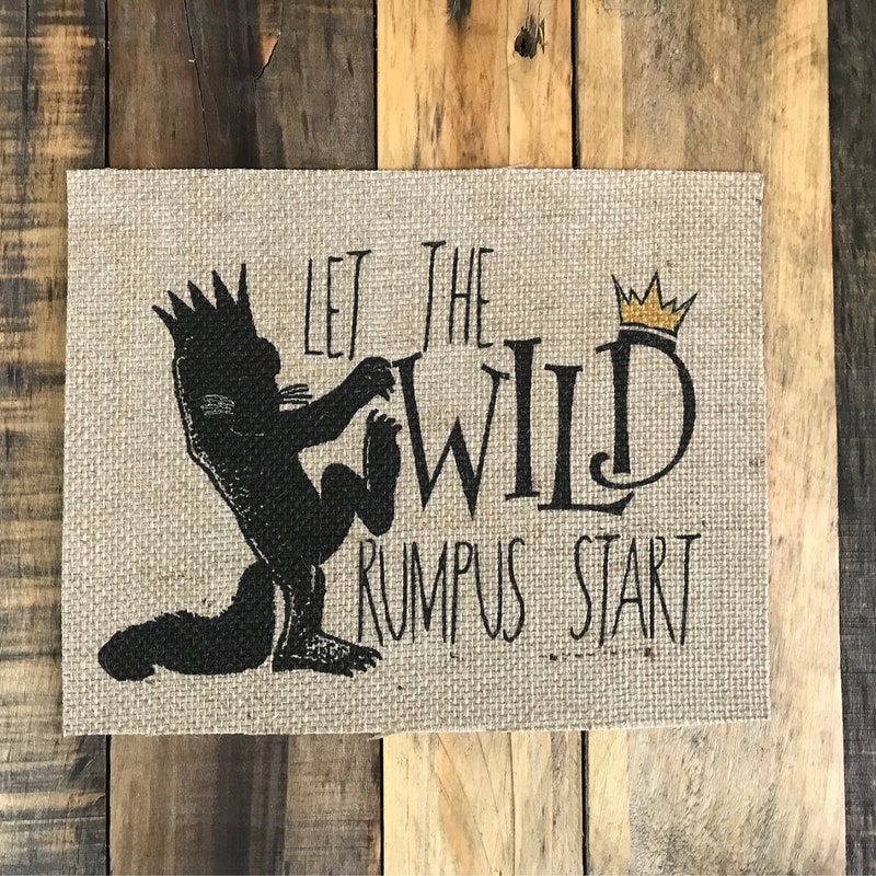 Let the Wild Rumpus - Etsy