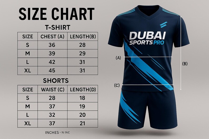 Custom Football Team Jersey and Shorts Set | Personalized Soccer ...