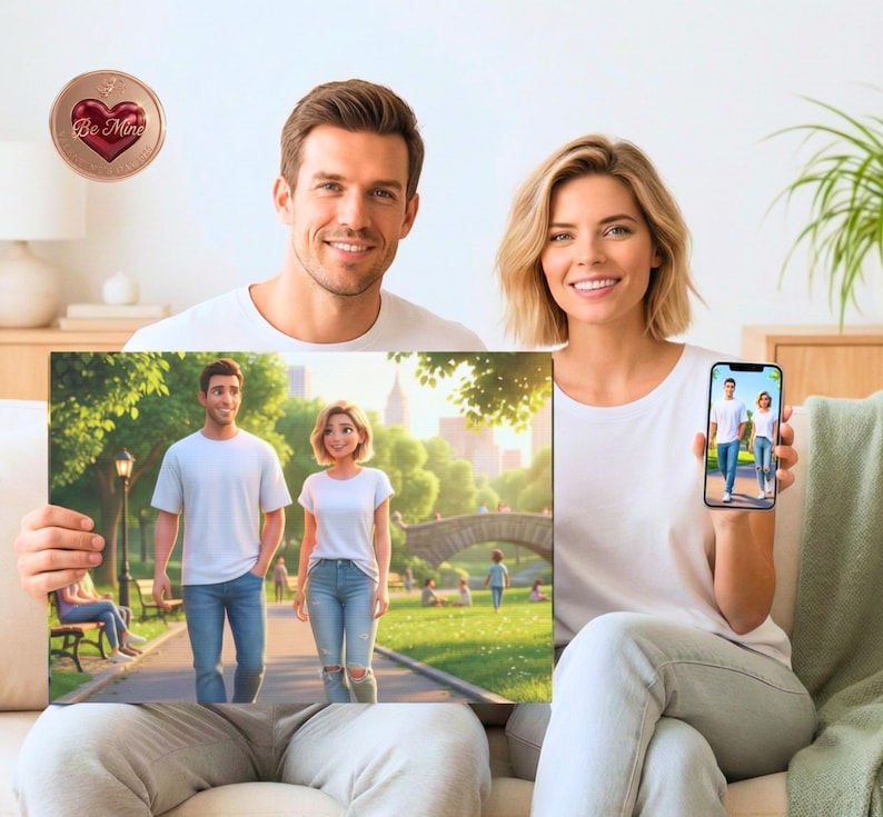 Custom 3D Animation Love Story Video From Your Photo AND Matching ...