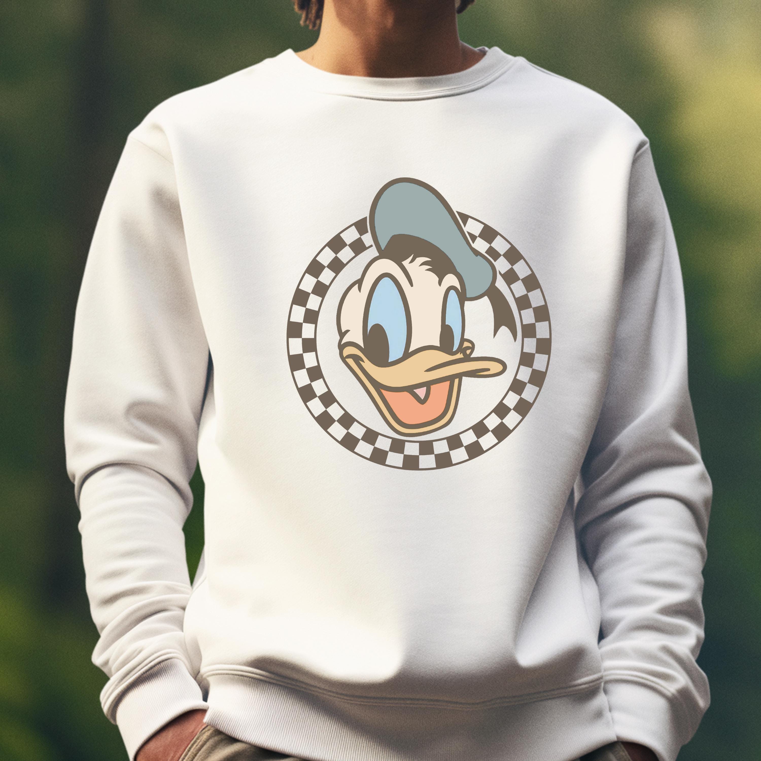 Retro Mickey and Friends Checkered Circles Bundle, PNG, Retro Disney ...