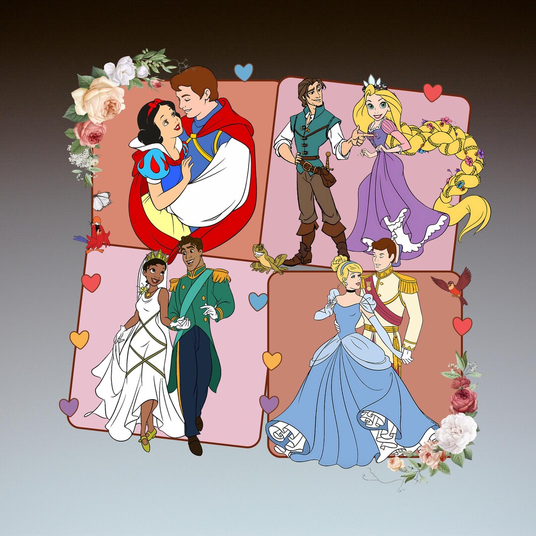 Valentine Princess Png, Princess Hearts, Happy Valentine Png, Magical ...