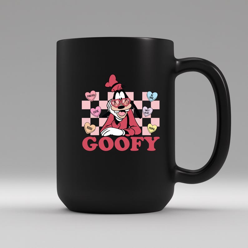 Goofy Valentine PNG – Cute Candy Heart Clipart for Sublimation & Gifts ...