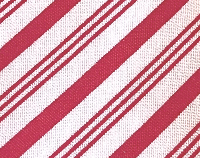 Nostalgic Red Peppermint Striped Candy Striped Cotton Fabric - Etsy