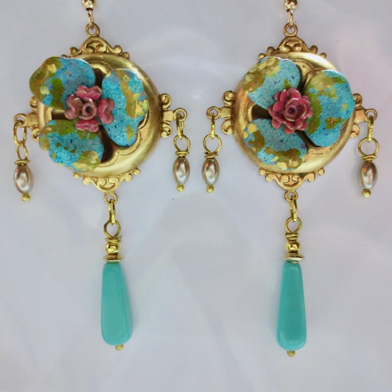 1900s Edwardian Earrings - Etsy Israel