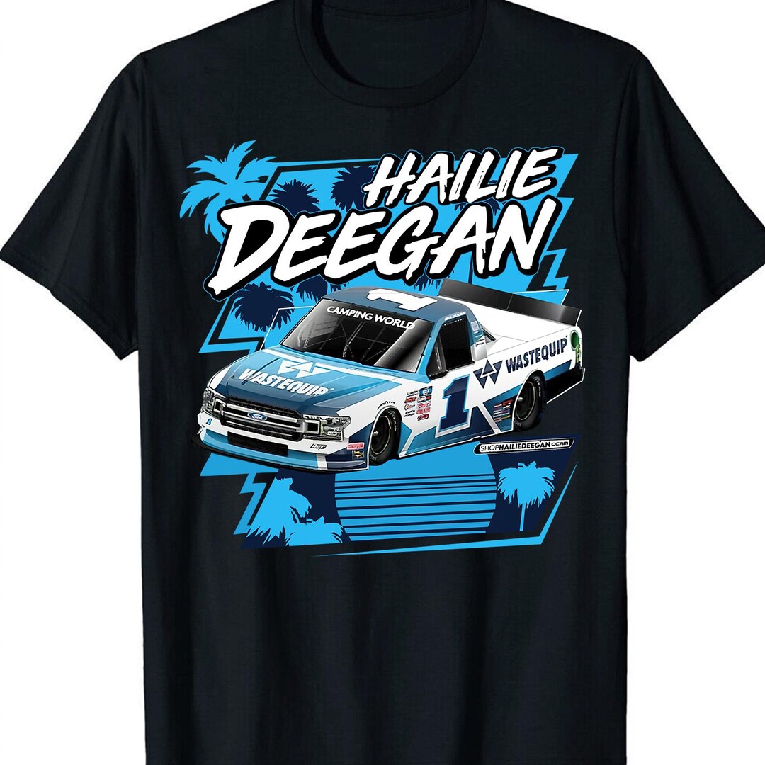 Vintage Nascar Car Racing Hailie Deegan Shirt Unisex Cotton T-shirt - Etsy