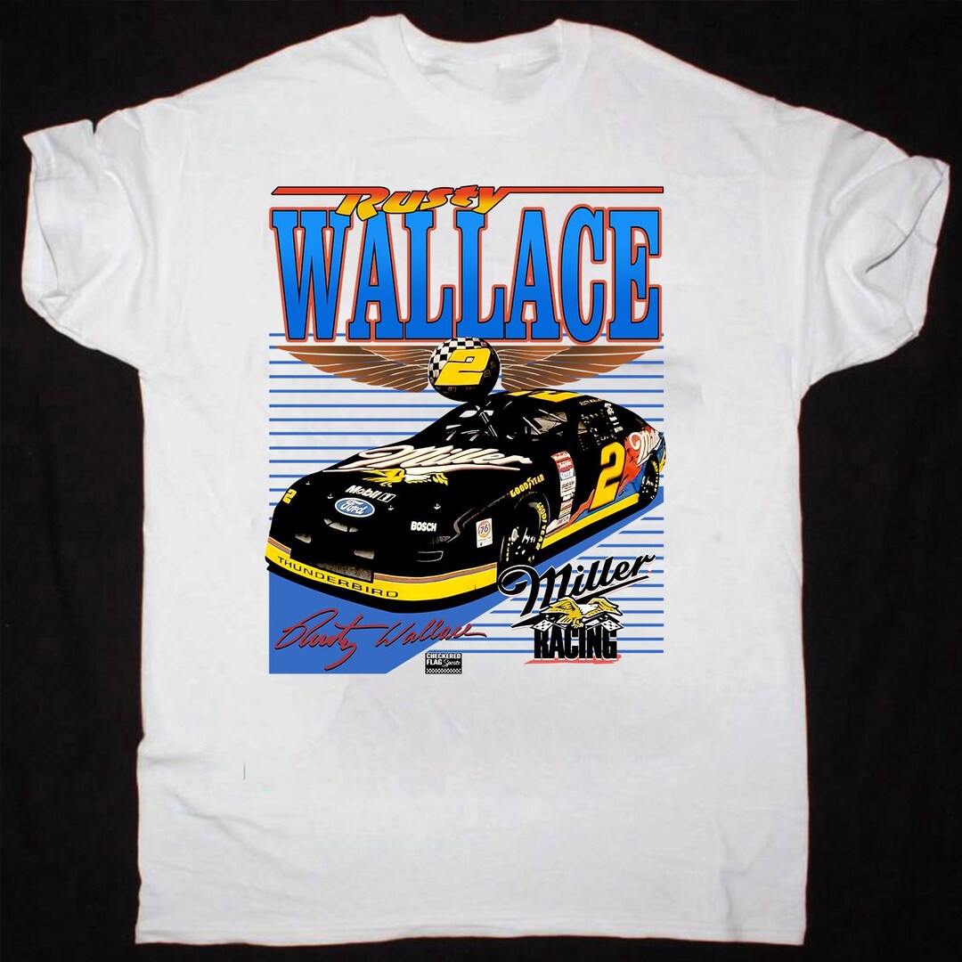 Vintage Nascar Rusty Wallace T-shirt: Unisex Cotton Tee - Etsy