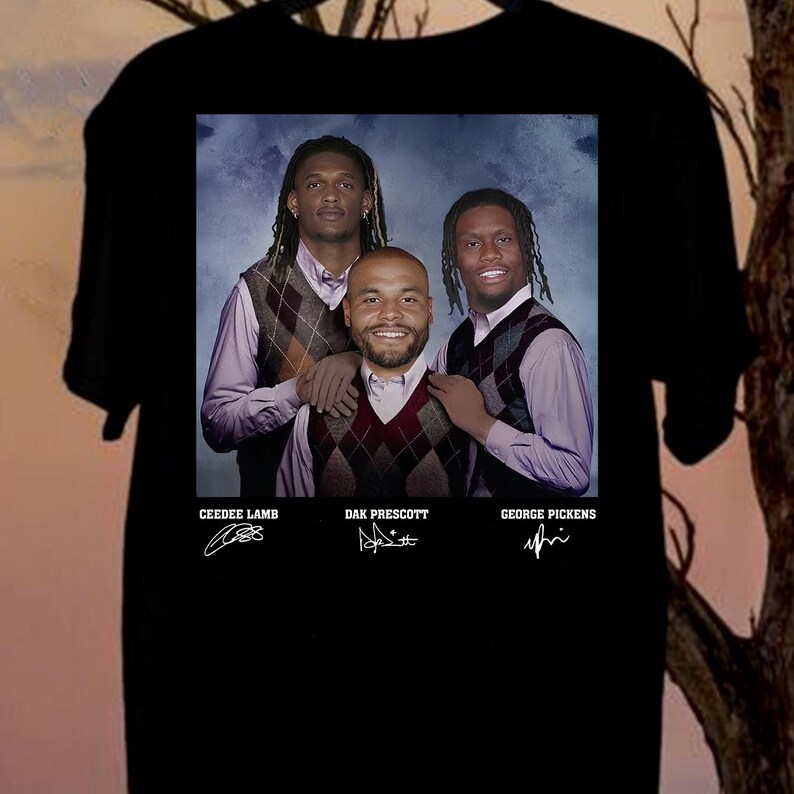 Ceedee Lamb Dak Prescott George Pickens Football Funny Shirt - Etsy