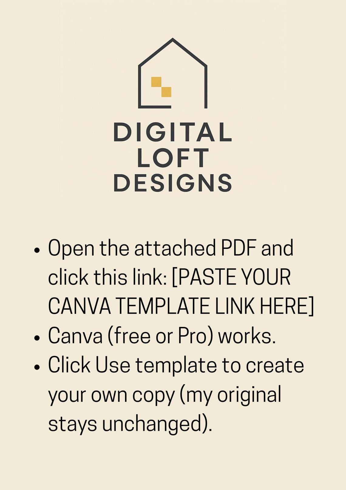 Freelancer Rate Sheet | Canva Template | Service Pricing Guide for ...