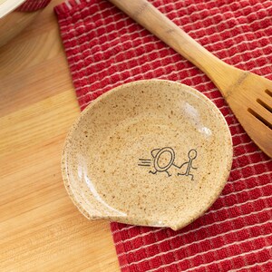 Spoon Rests Hand Thrown Pottery in Stoneware With Mother Goose Nursery ...